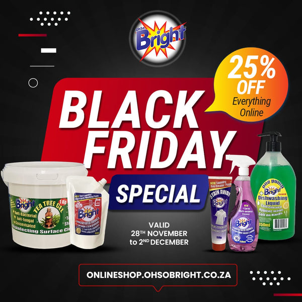 Black Friday Sale! – OhSo Bright Online shop